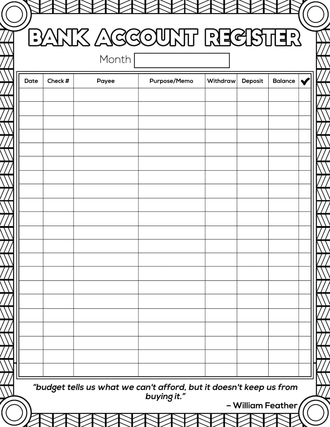 Budget Coloring Planner, Budget Planner Printable, Instant Download PDF ...