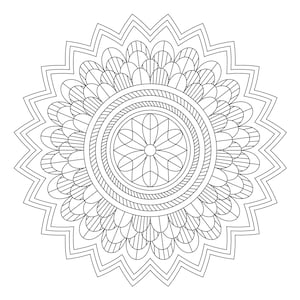 Coloring Pages for Adults, 2 Printable Coloring Pages, Instant Download ...