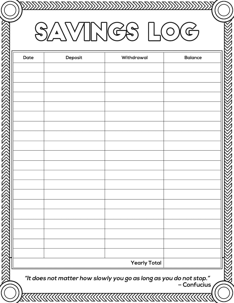 Budget Coloring Planner, Budget Planner Printable, Instant Download PDF ...