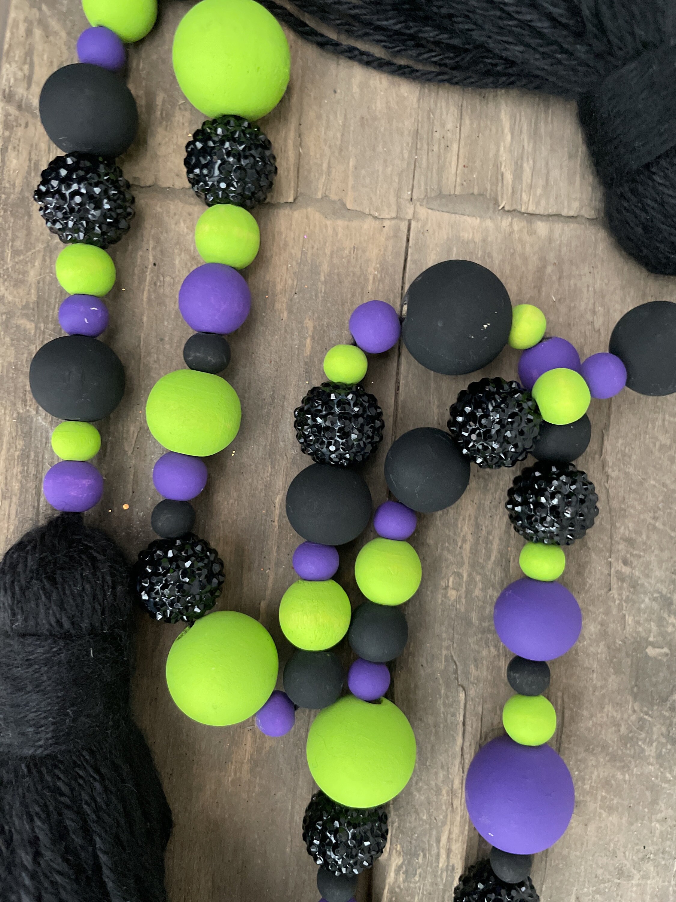 Modern Halloween Garland | Halloween Party Decor L Holiday Garland ...