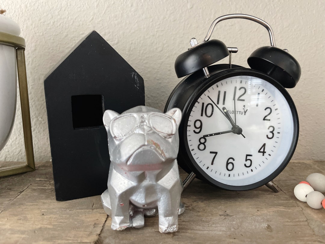 Concrete Bulldog With Shades | Cement Dog Statue With Sunglasses ...
