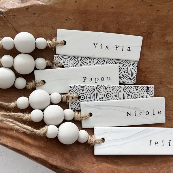 Clay Tag - Etsy