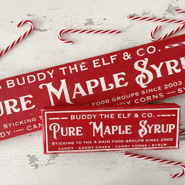 Maple Syrup Sign - Etsy