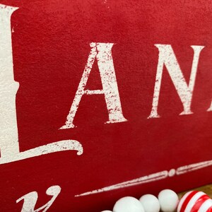 Candy Cane Lane Confectionery | Christmas Farmhouse Decor | Custom ...