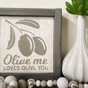 Olive Me Loves Olive You | Olive Nursery Decor | Farmhouse Rustic Decor ...