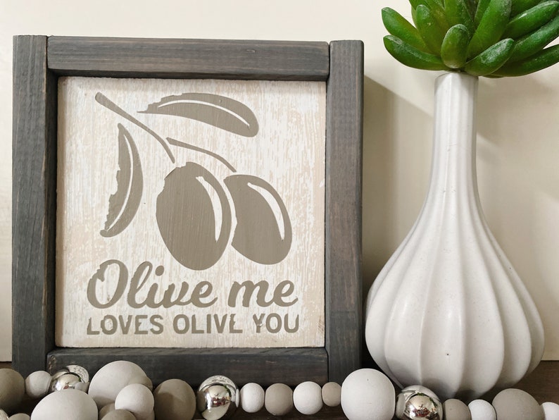 Olive Me Loves Olive You | Olive Nursery Decor | Farmhouse Rustic Decor ...