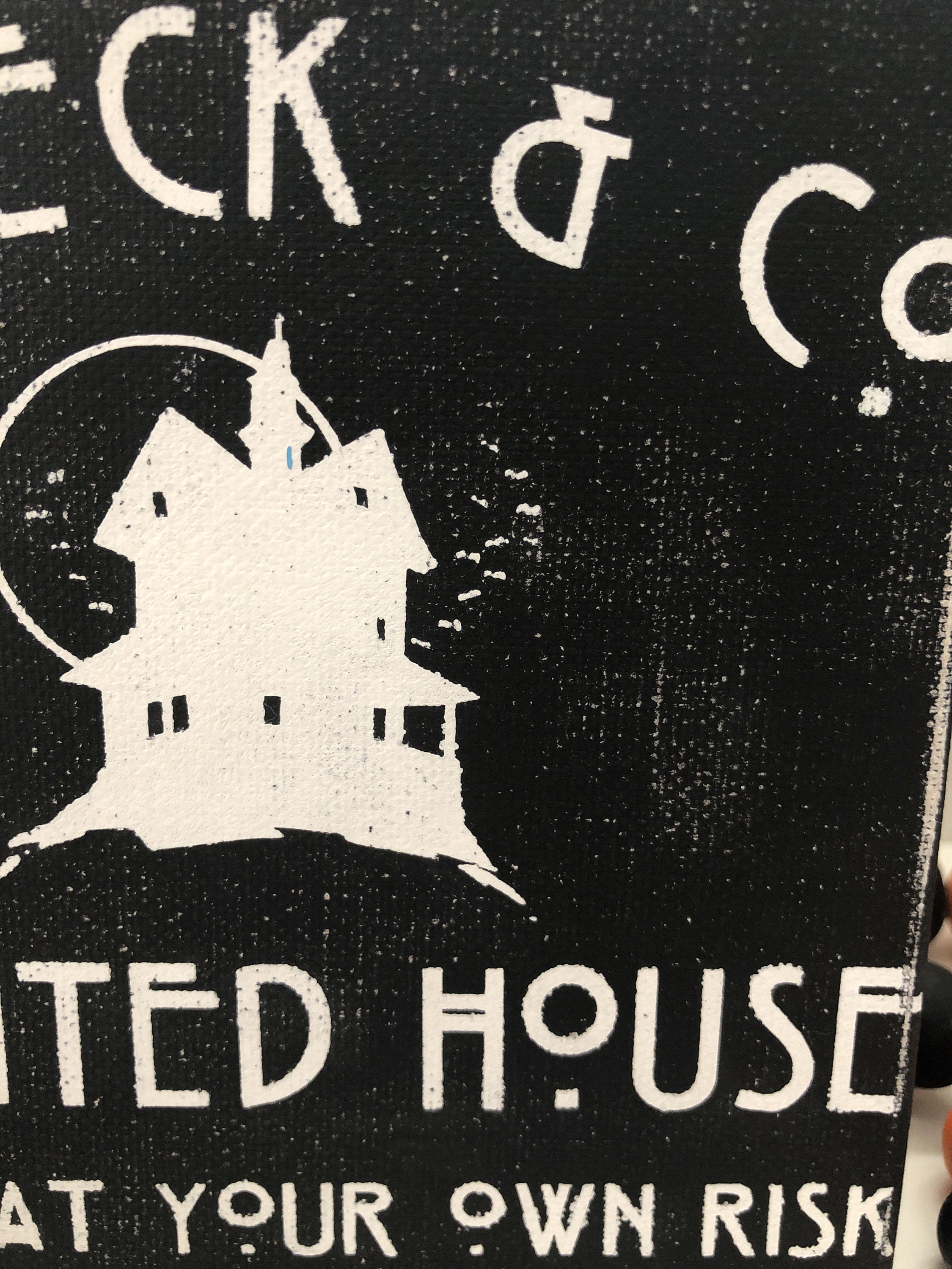Custom Haunted House Halloween Decor Sign Haunted Mansion - Etsy