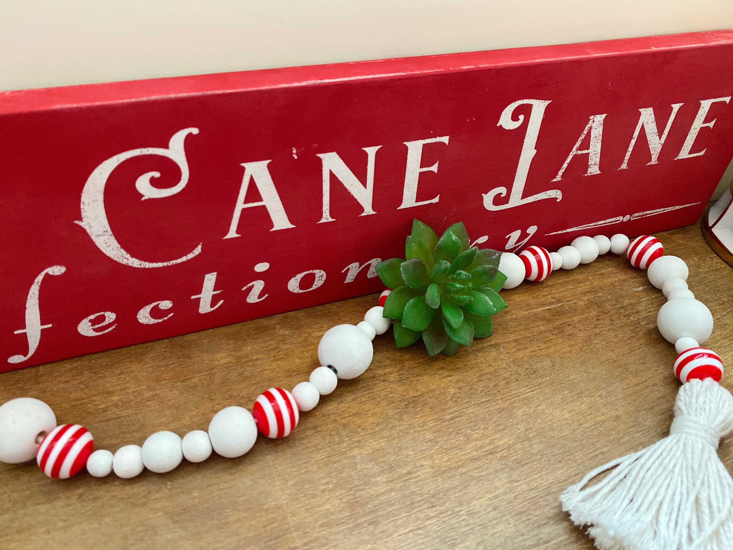 Candy Cane Lane Confectionery Christmas Farmhouse Decor - Etsy