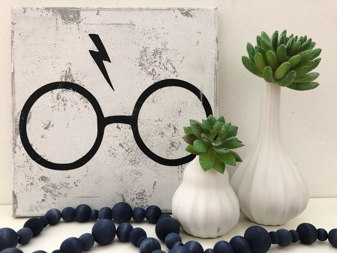 Wizard Scar Sign | Gender Neutral Baby Decor |potterhead Decor | Wizard ...