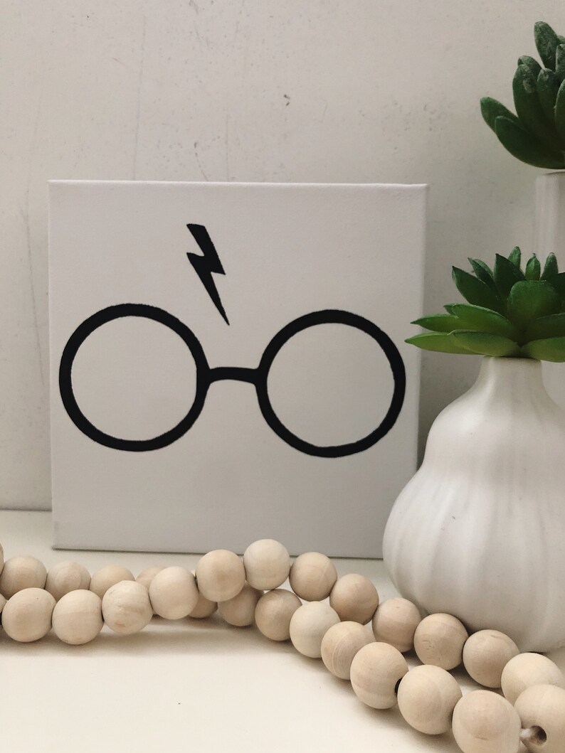 Wizard Scar Sign Gender Neutral Baby Decor Potterhead Decor | Etsy