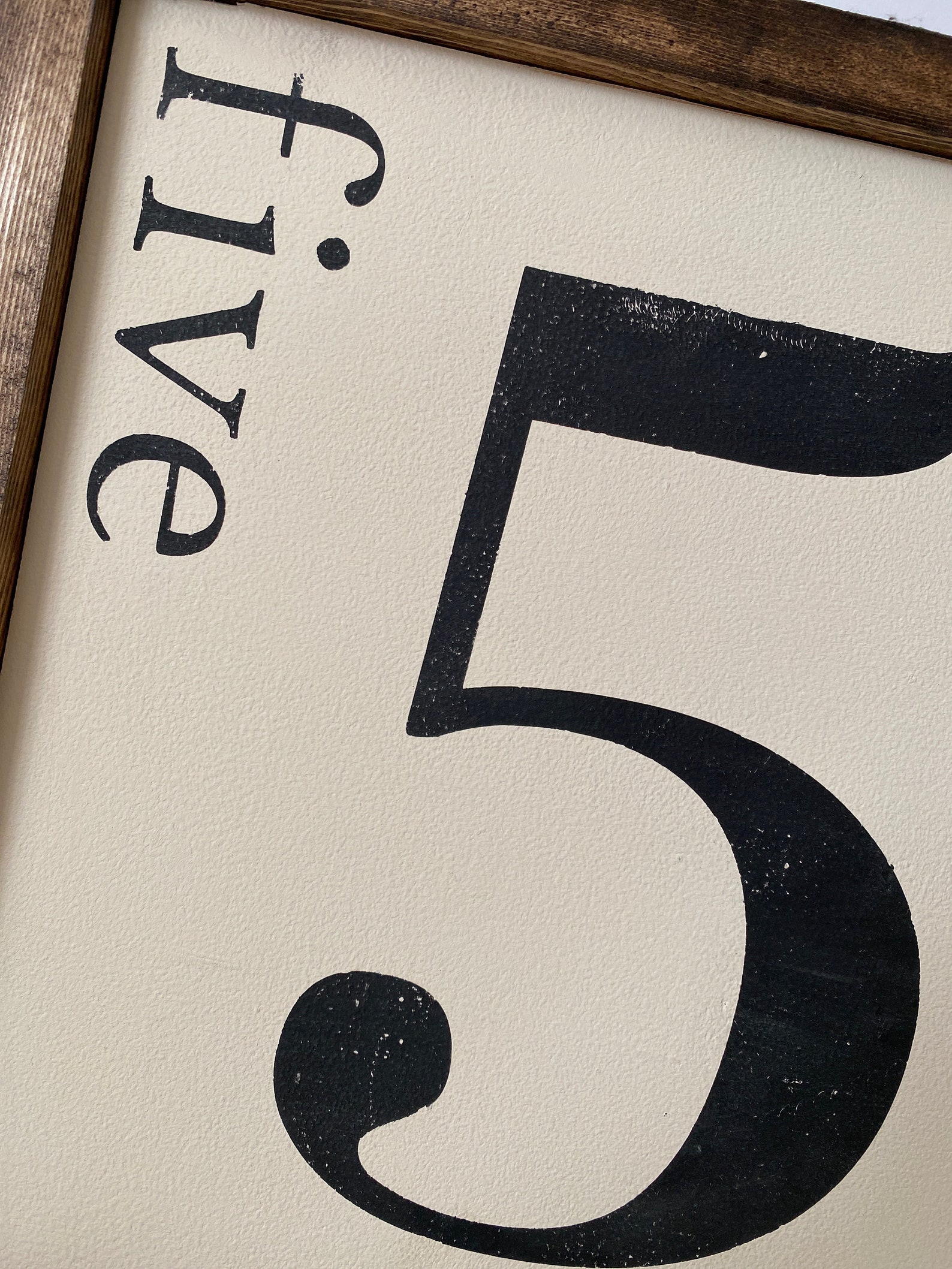 Custom Family Number Sign | Gallery Wall | Personalized Names Sign ...