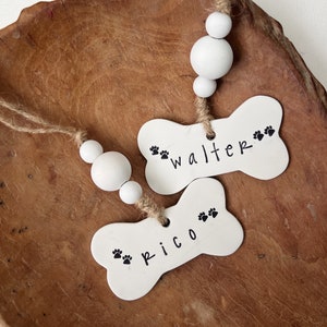 2026 Custom Pet Ornament | Dog Bone Rustic Whismy | Christmas Stocking ...