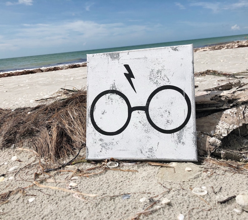 Wizard Scar Sign Gender Neutral Baby Decor Potterhead Decor | Etsy