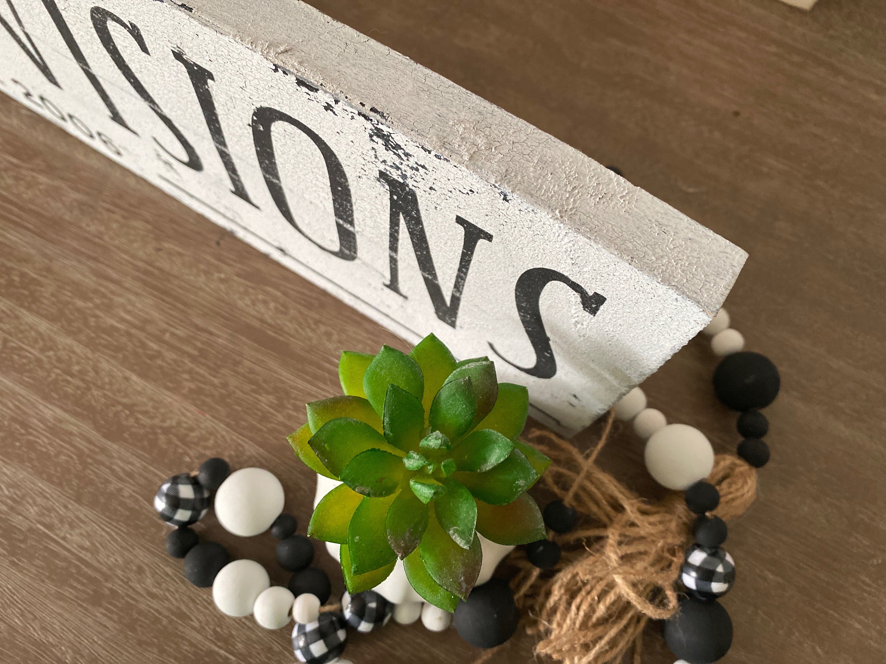 Custom Provisions Wood Plank Sign Farmhouse Rustic Modern - Etsy