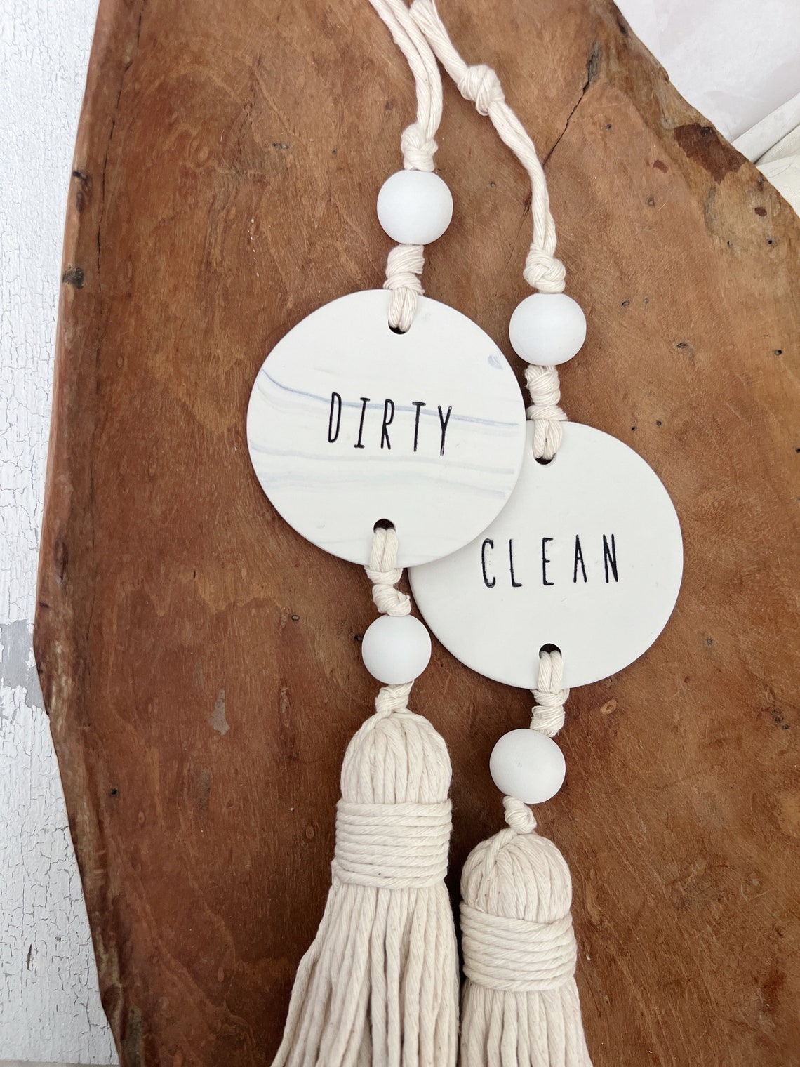 Circle Edition Wash Dry Clean Dirty Sign for Washer - Etsy
