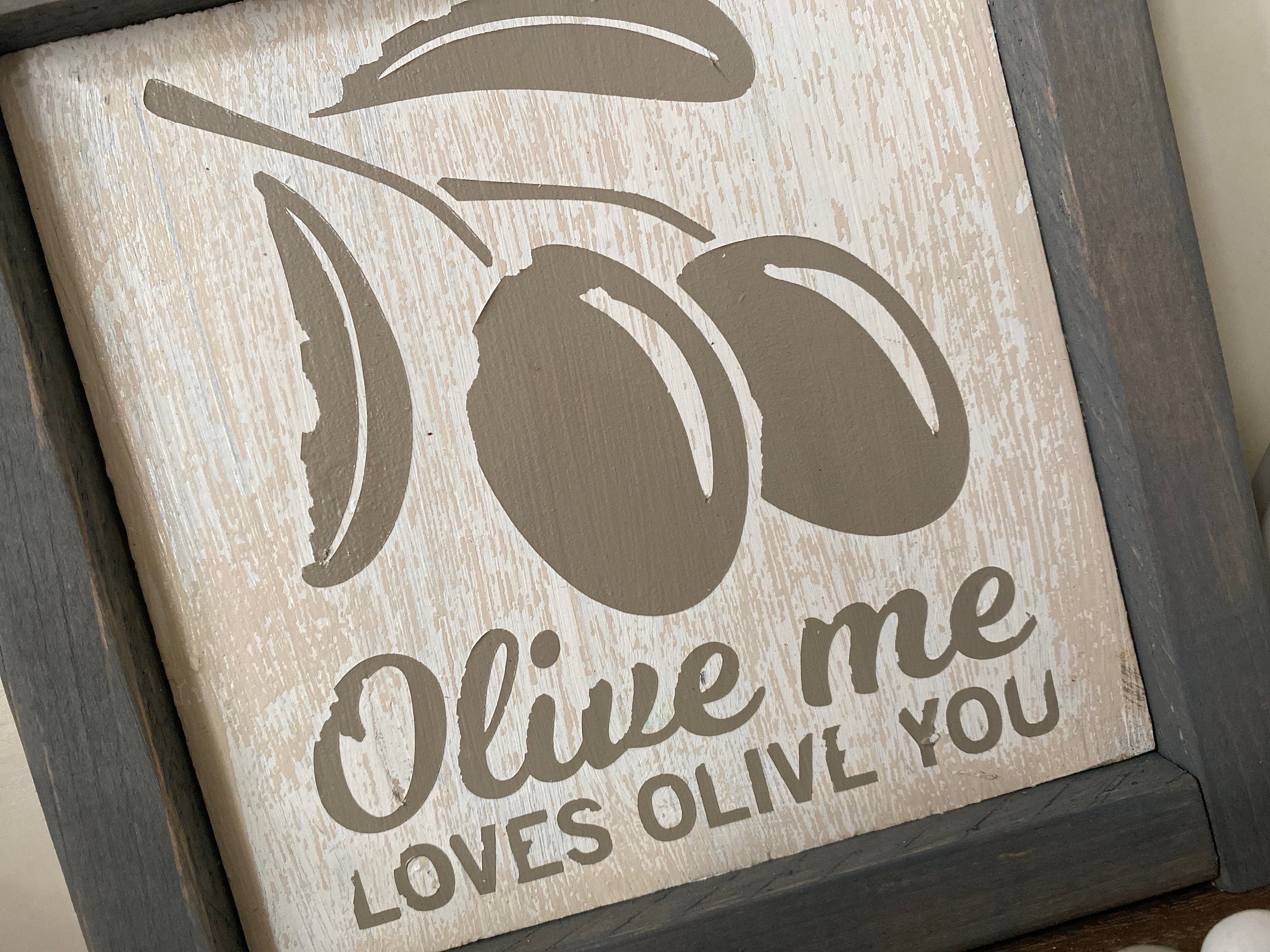 Olive Me Loves Olive You | Olive Nursery Decor | Farmhouse Rustic Decor ...