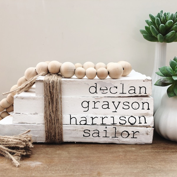 Baby Book Stack - Etsy