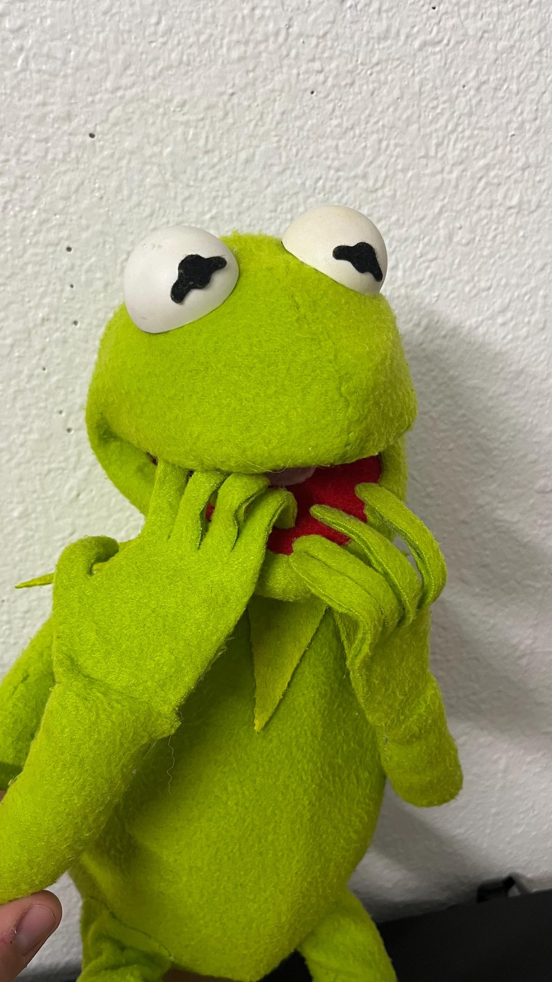 Kermit the Frog Replica Puppet, 1:1 Kermit Replica, Muppets Inspired ...