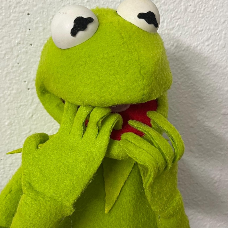 Kermit Puppet - Etsy