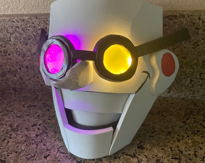 Spamton Mask, Deltarune Cosplay, Undertale Cosplay, Light-up Spamton ...