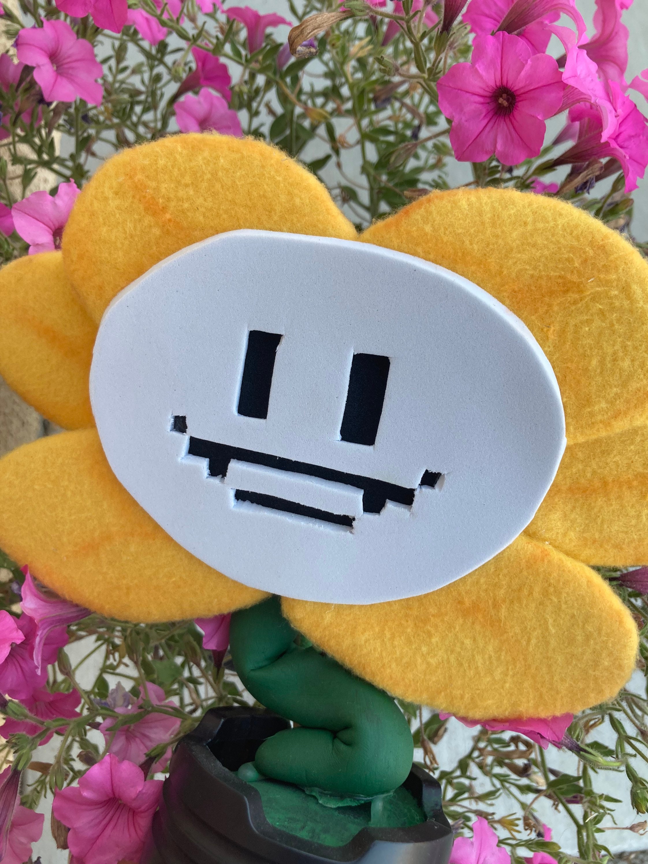 UNDERTALE Flowey the Flower Prop, Frisk Cosplay, Flowey Cosplay ...