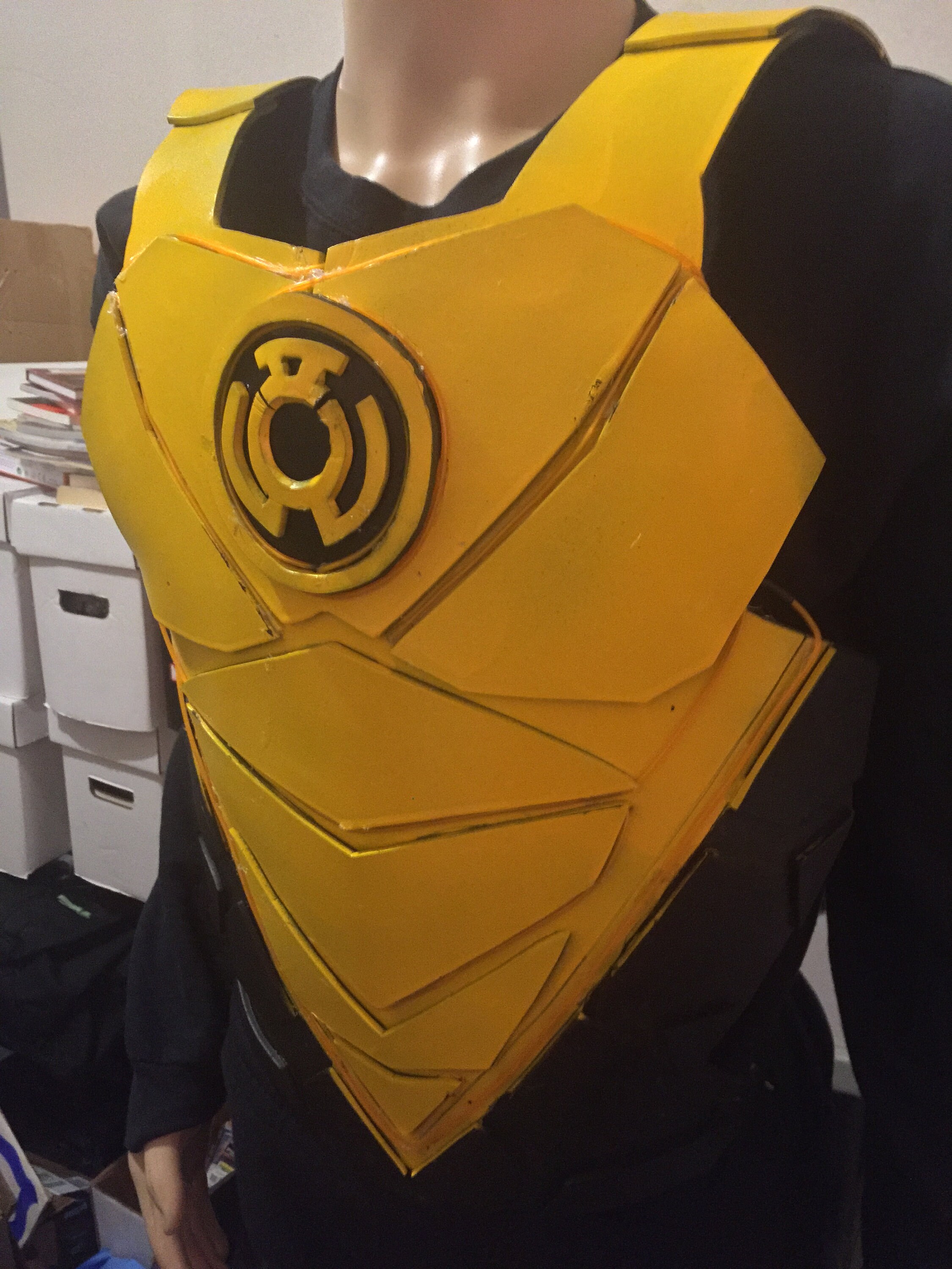 Yellow Lantern Cosplay