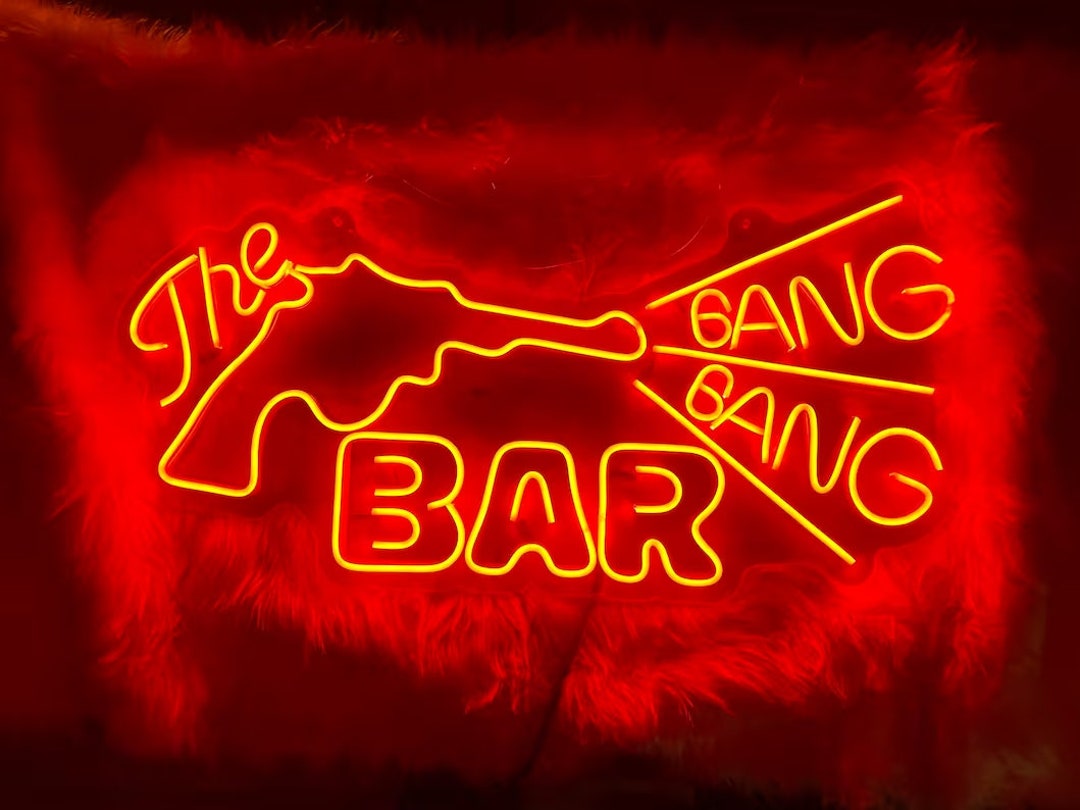 Twin Peaks Neon the Bang Bang Bar Led Neon Sign Twin Peaks - Etsy
