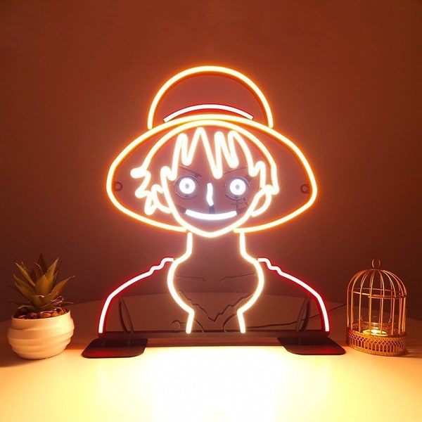 Monkey D Luffy Led - Etsy