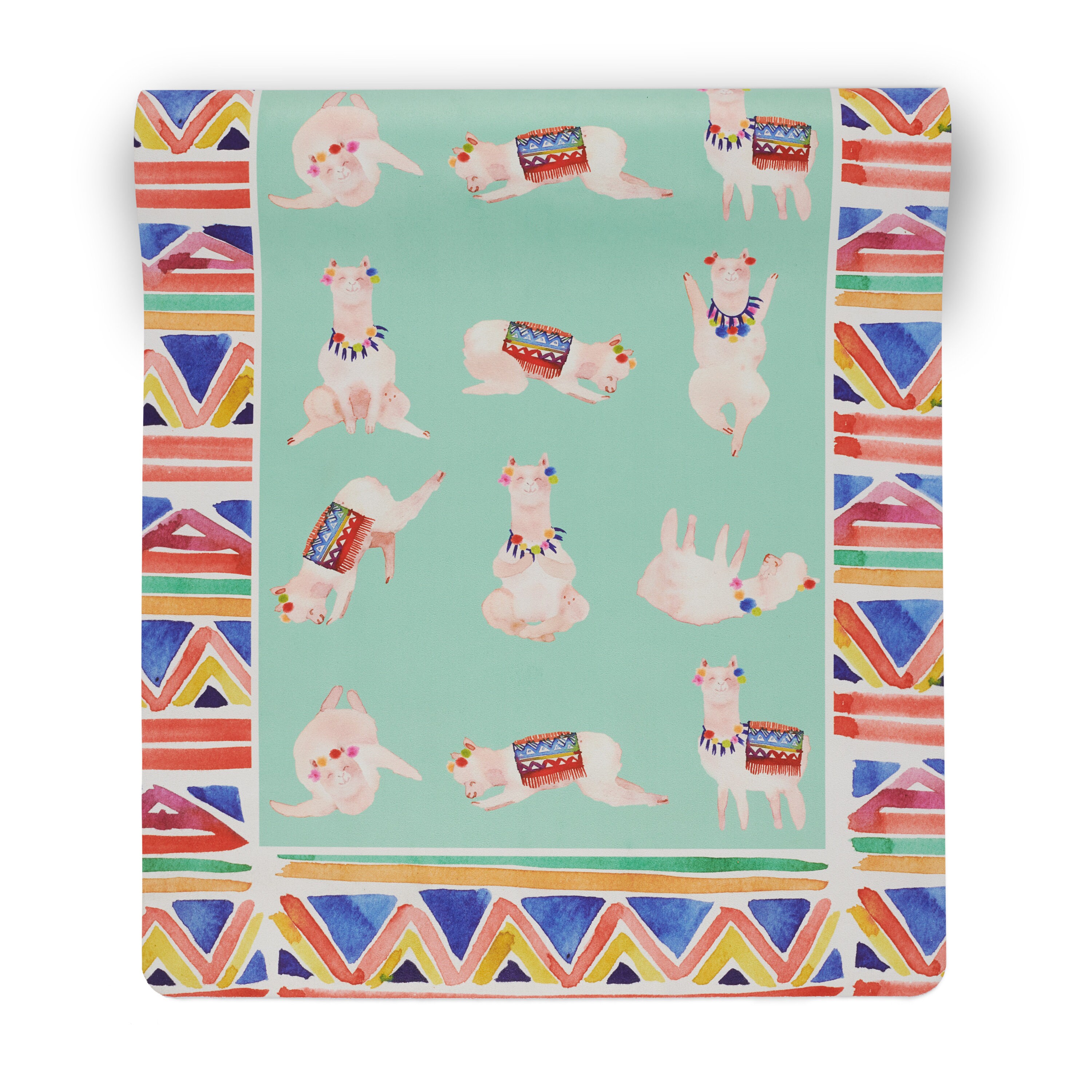 Llama Livas Yoga Mat - Etsy