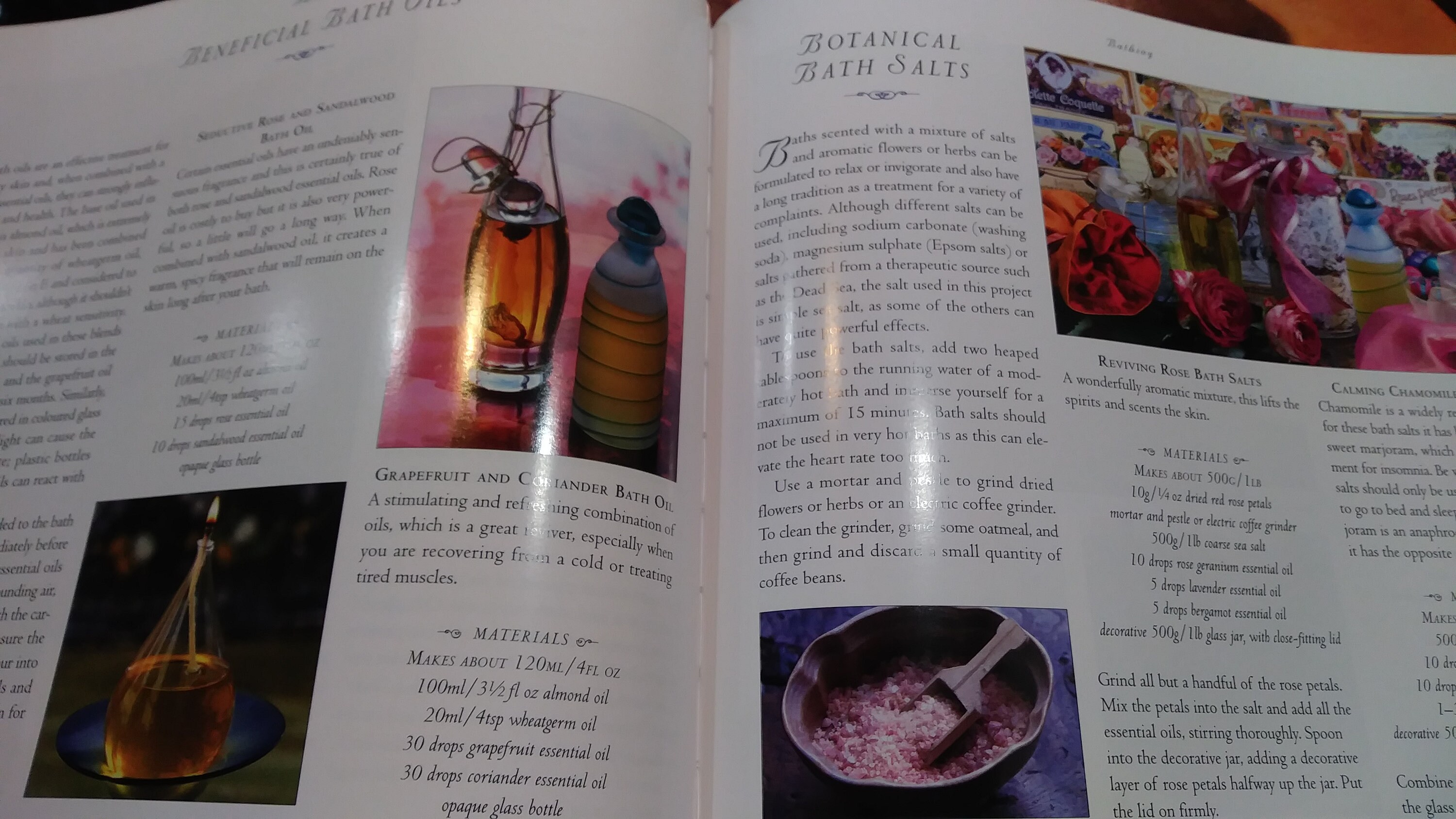 Collection of Two Self Care Spa Books: bath and Body Book by Stephanie ...