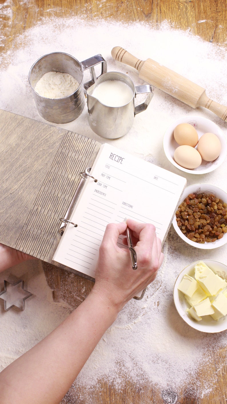 Recipe book is best mother's day gift recipe journal for | Etsy