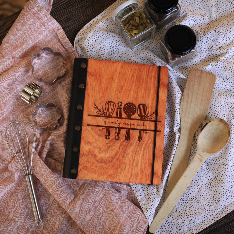 Handmade Recipe Book - Etsy
