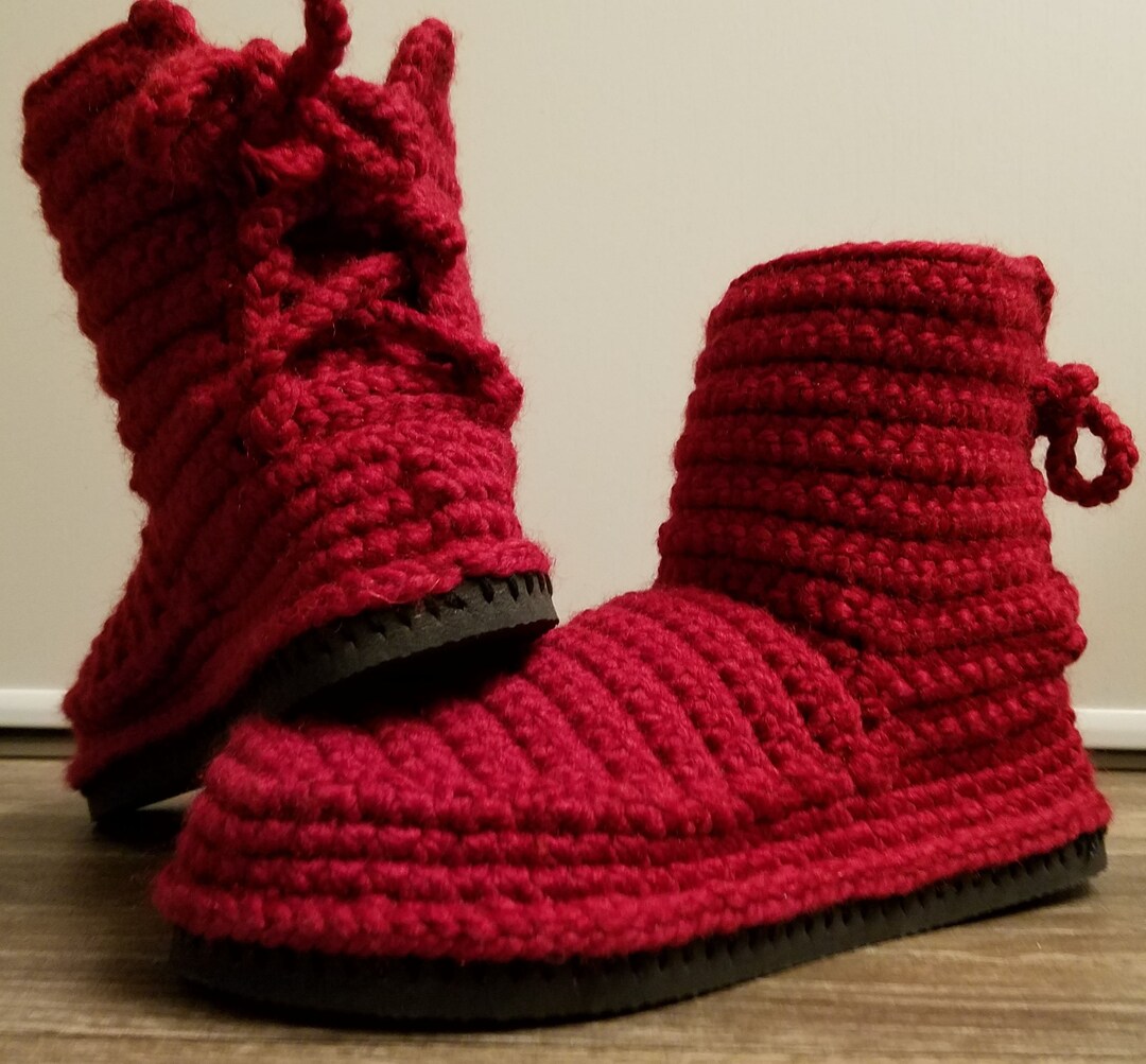 Cro-boots Size 7 Pattern - Etsy