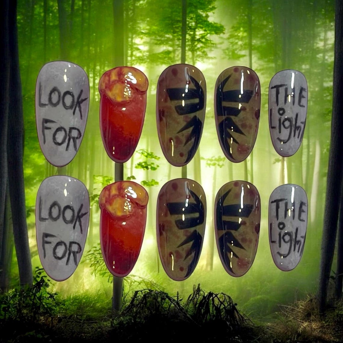 The Last of Us Inspired Nail Set! - Etsy