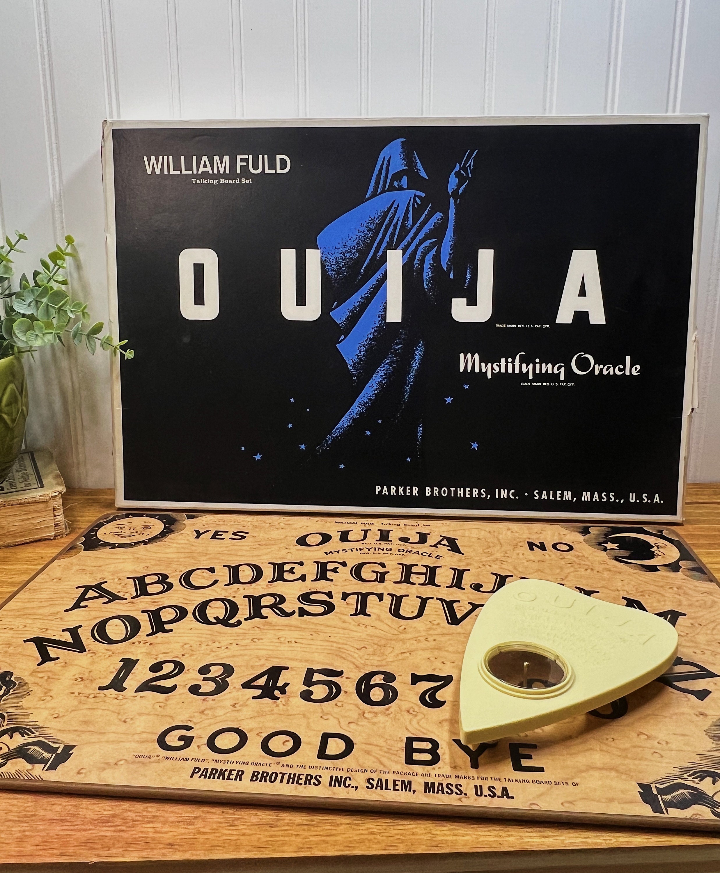 1968 William Fuld Ouija Board Vintage Occult Collectible With Mystic ...