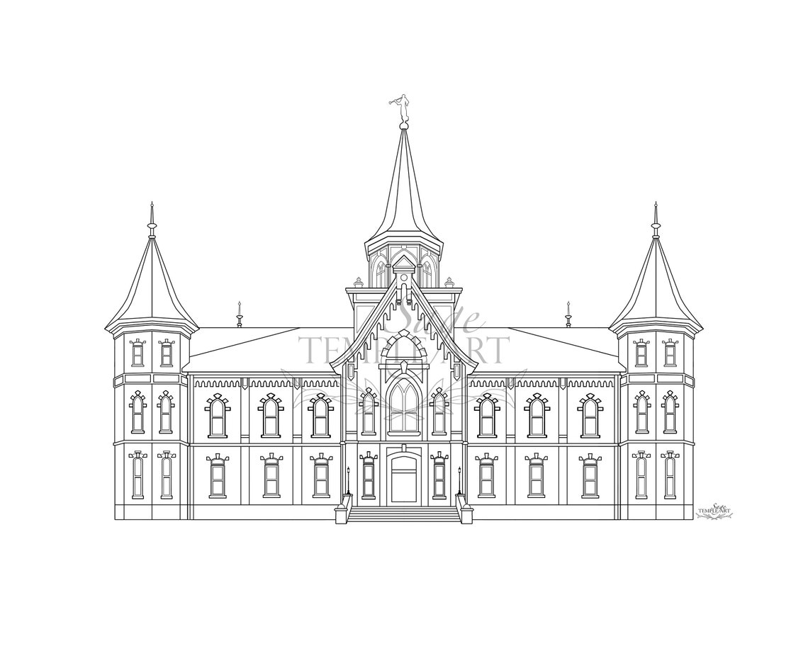 PROVO CITY CENTER Temple Digital Download 8 X 10 11 X 14 - Etsy