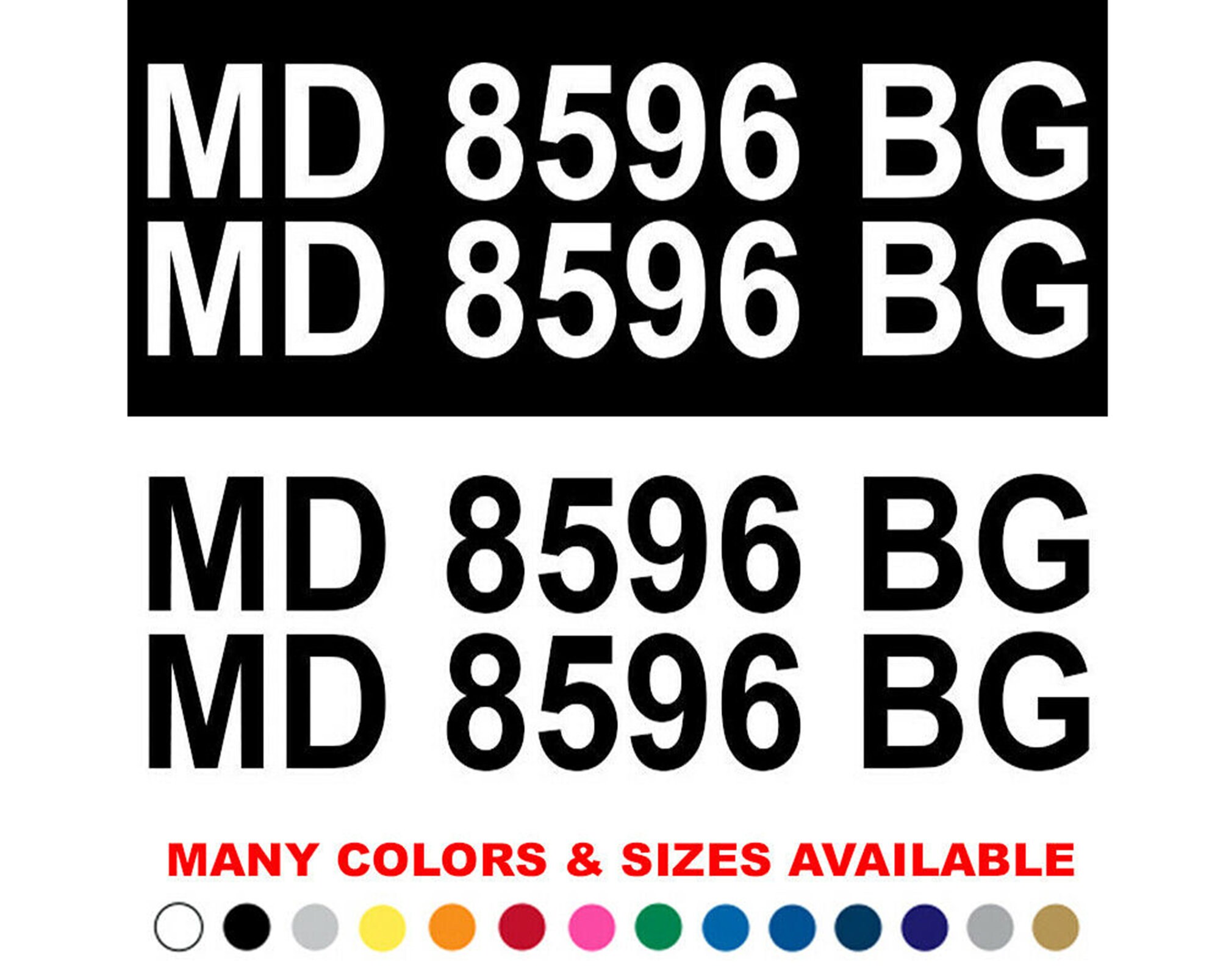 Paper Paper & Party Supplies Bumper Stickers Set of 2 Custom Boat Jet ...