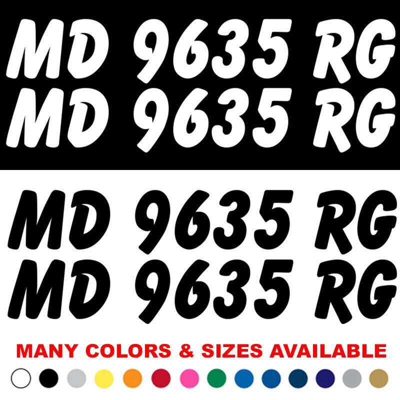 Paper Paper & Party Supplies Bumper Stickers Set of 2 Custom Boat Jet ...