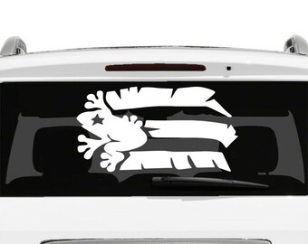 Puerto Rico Window Decal | Etsy