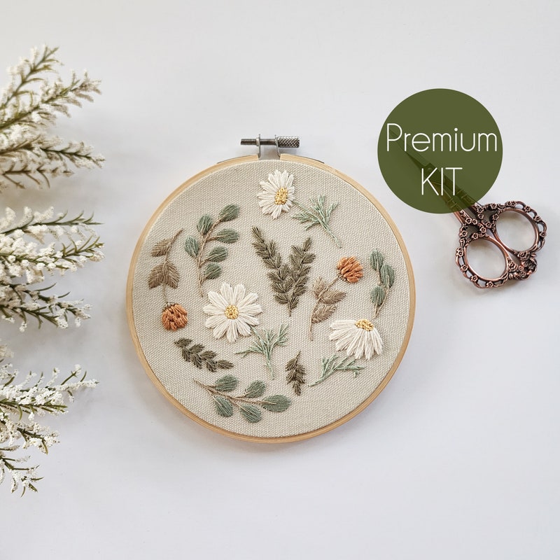 Hand Embroidery Kit - Etsy