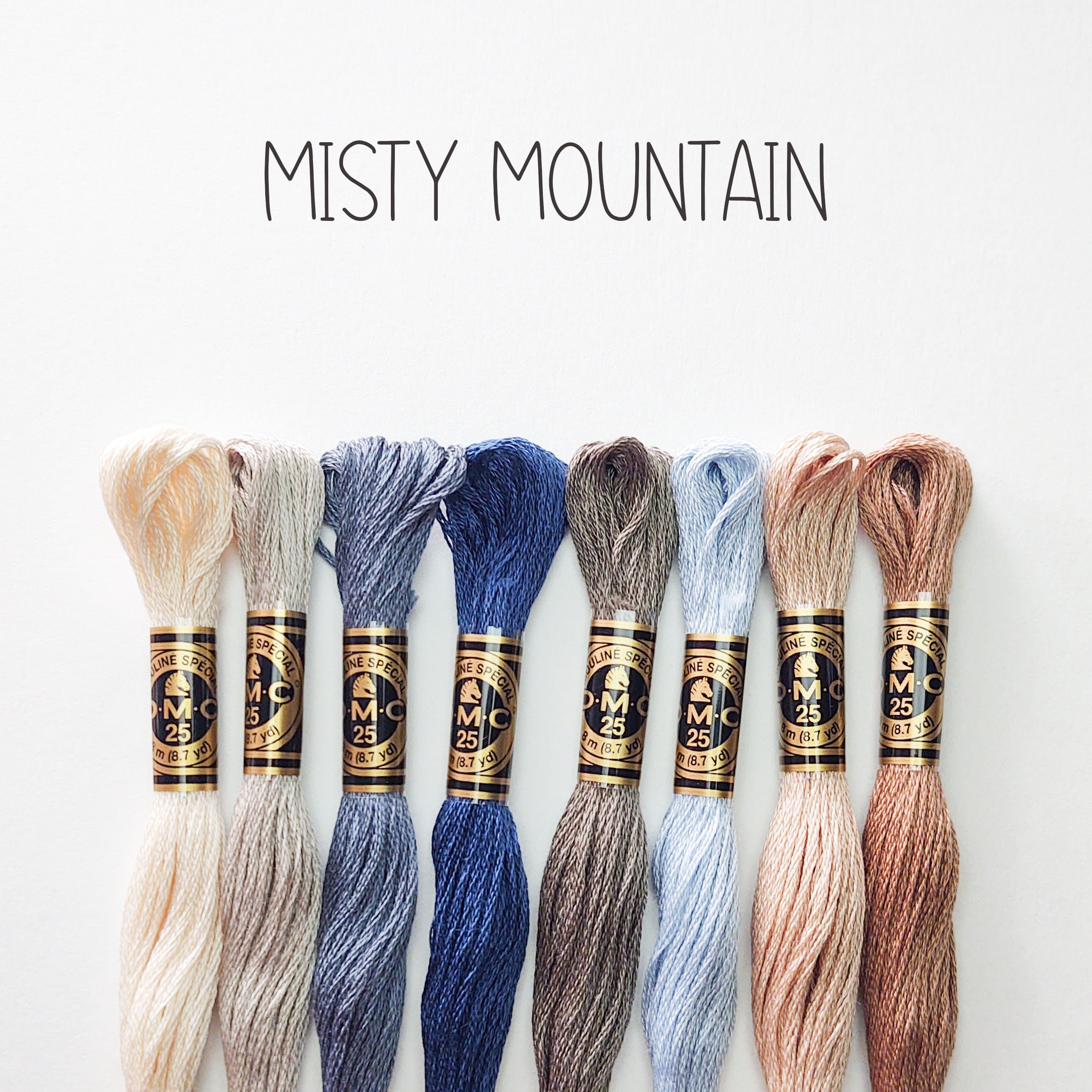 DMC Floss Bundle Floss Color Palette DMC Embroidery Thread - Etsy Australia