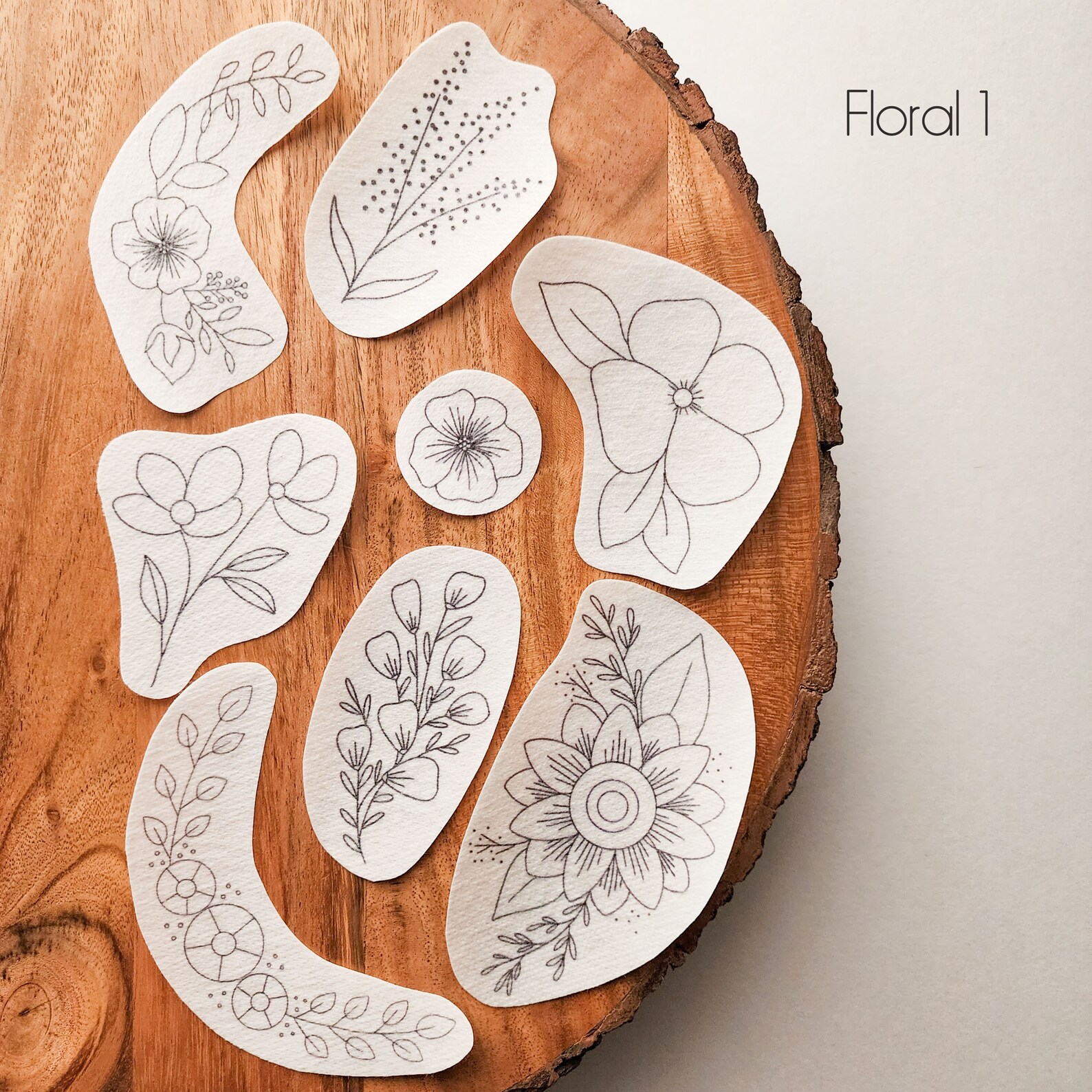 Stick and Stitch Hand Embroidery Designs | Floral Botanical Succulent ...