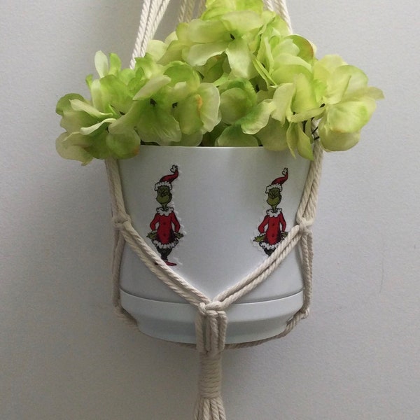 Grinch Pot Plant - Etsy