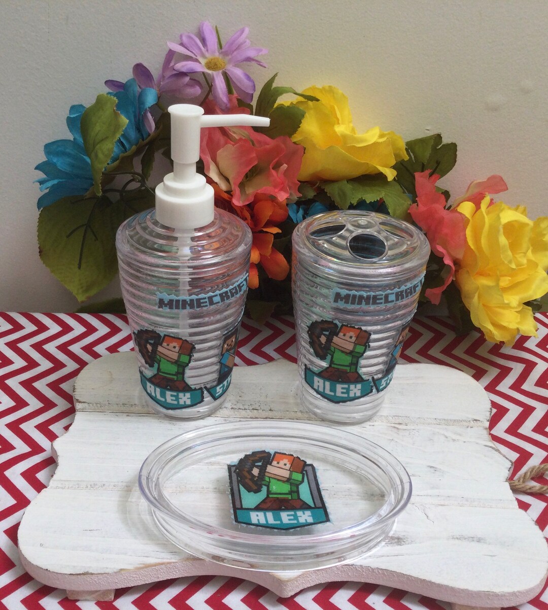 Minecraft Bathroom Decorations/minecraft Soap - Etsy