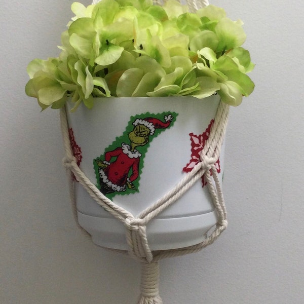 Grinch Pot Plant - Etsy