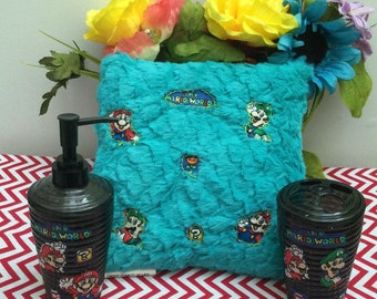 Mario Soap Dispenser - Etsy