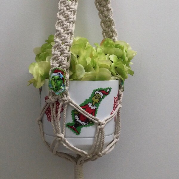 Grinch Pot Plant - Etsy
