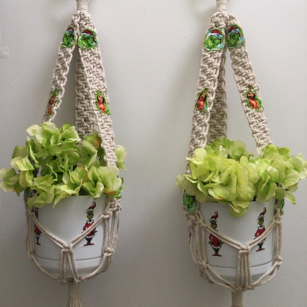 Grinch Pot Plant - Etsy