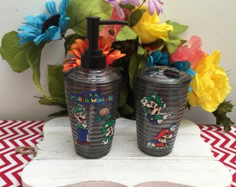 Mario Bros Toothbrush Holder - Etsy