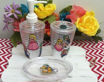 Super Mario Soap Dispenser - Etsy